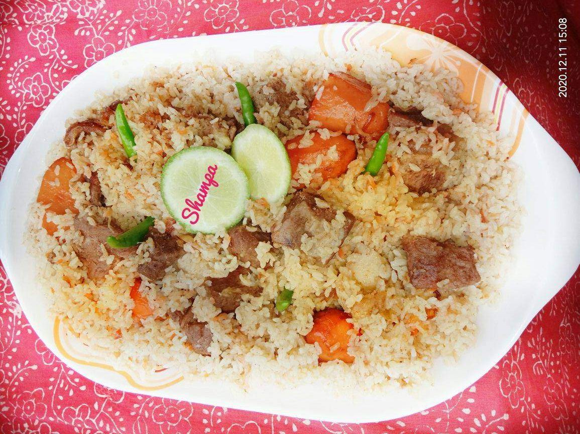 Spicy Tehari by Salowa Shampa - The Wannabe Cook | Authentic Bengali ...