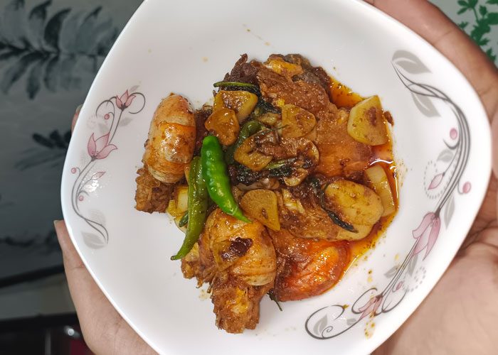 Thai-Style Garlic Prawns - The Wannabe Cook | Authentic Bengali Recipes ...